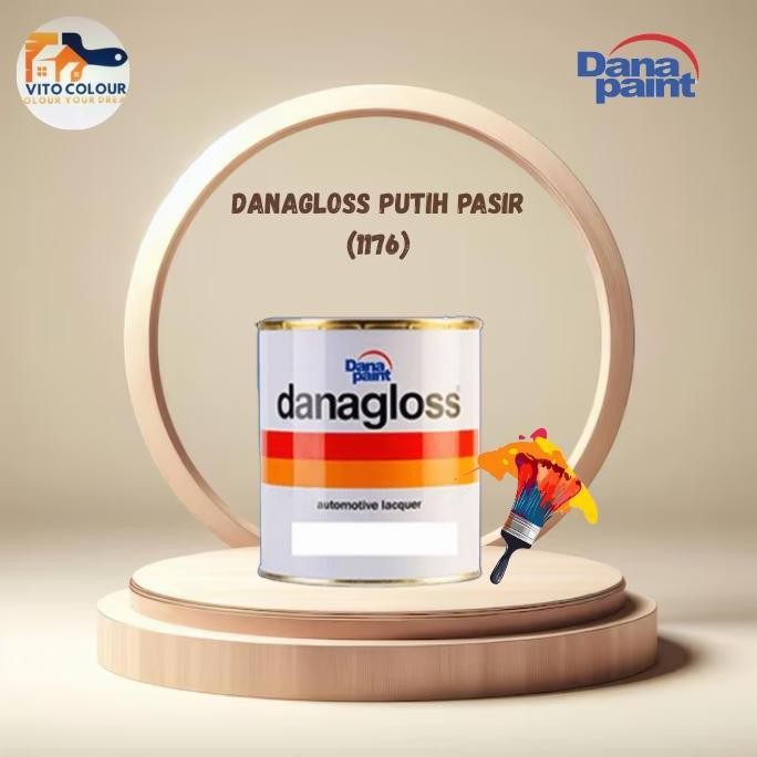 Jual Cat Danagloss Putih Pasir (1176) | Shopee Indonesia