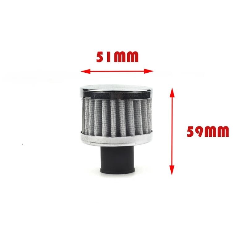 Jual Universal Interface Motorcycle Air Filters 18Mm 12Mm 9Mm 25Mm Car ...