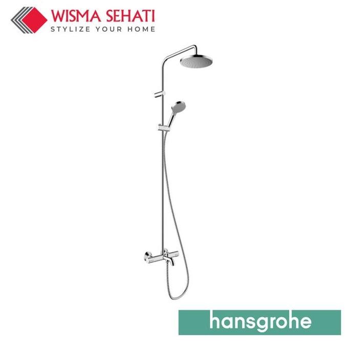 Jual Hansgrohe Vernis Blend Showerpipe 200 1 Jet Bath Thermostat ...