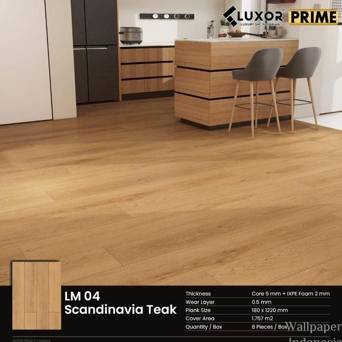 Jual Lantai Spc Vinyl Klik - Luxor Prime - Click System Flooring ...