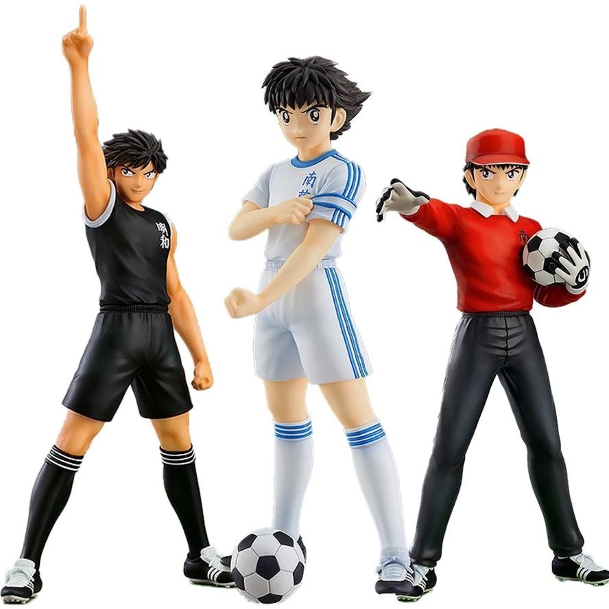 Jual 18Cm Captain Tsubasa Anime Figure Ozora Tsubasa Action Figures ...
