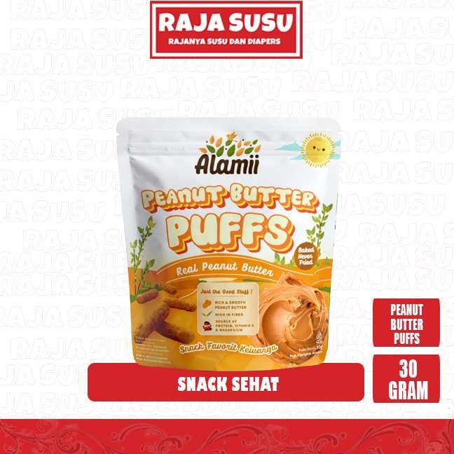 Jual ALAMII PEANUT BUTTER PUFFS 30 GR | Shopee Indonesia