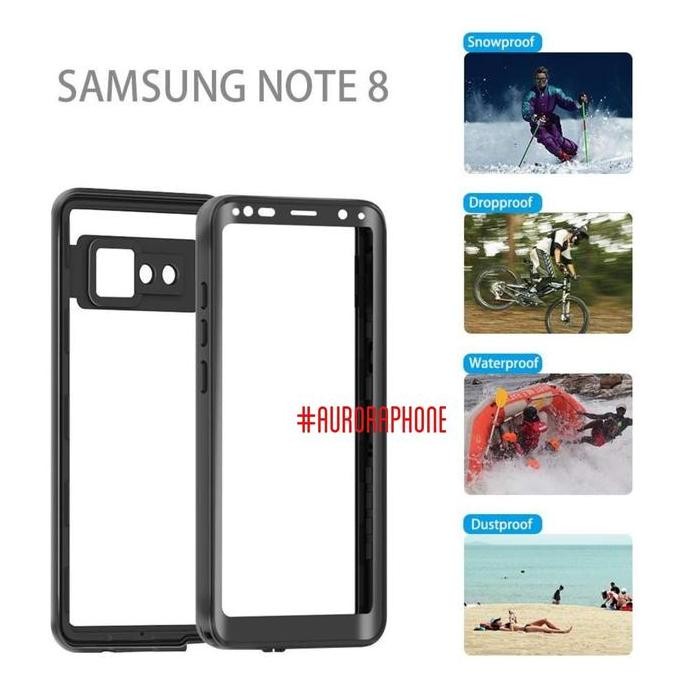 Jual Samsung Galaxy Note 8 Waterproof Case Underwater Shockproof ...