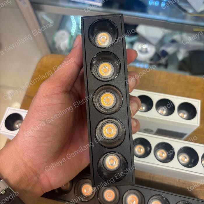 Jual Sv Lampu Downlight Outbow Recessed Bar Linear Lamp 10W 20W Lampu ...
