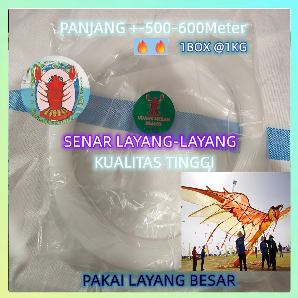 Jual Senar Layan-Layang / Senar Kiloan / Senar Pancing Berbagai Ukuran ...