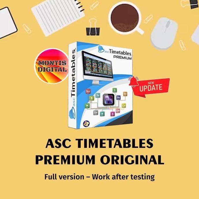 Jual REGISTRASI LICENSE ASC TIMETABLES 2025 FULL SOFTWARE PEMBUAT ...