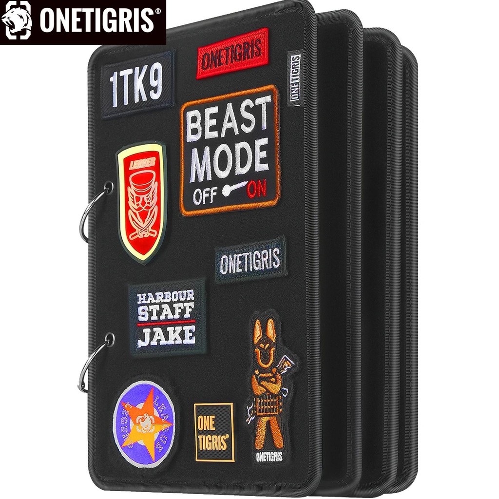 Jual Onetigris Patch Board, Flip-Page Patch Book Tactical Patches ...