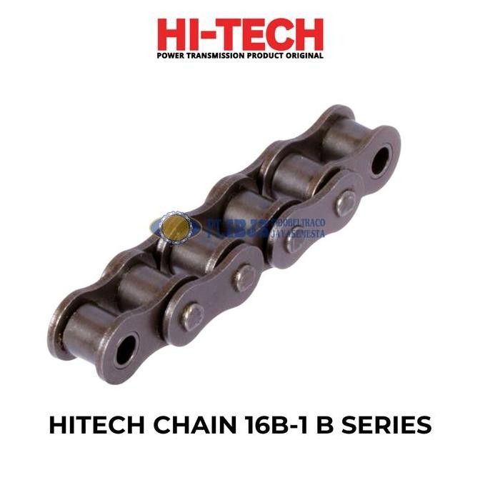Jual Rantai Roller Chain Single Rs 16B-1 British Simplex Merek Hitech ...