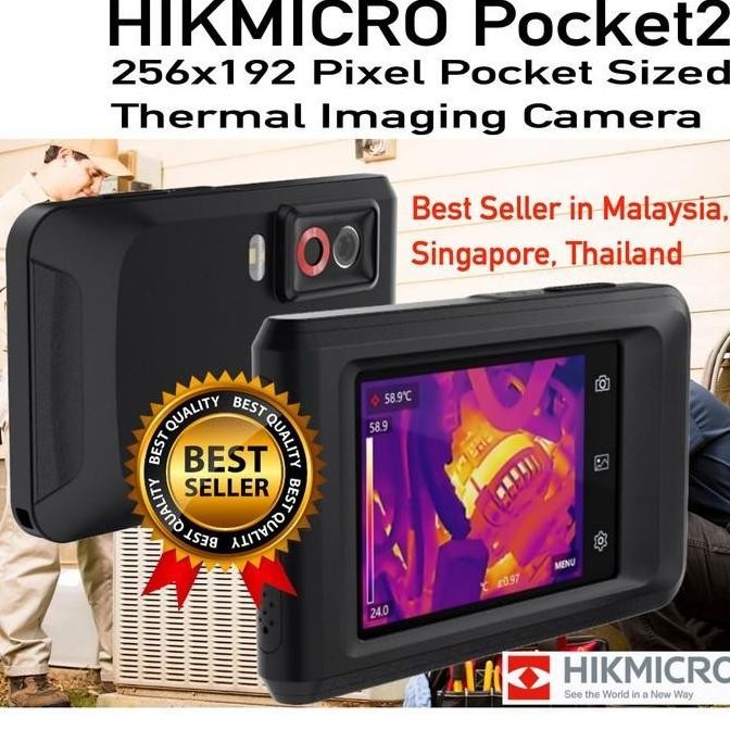 Jual HIKMICRO POCKET2 256X192 PIXEL THERMAL IMAGING CAMERA FLIR C5 C3-X ORIGINAL DAN TERPERCAYA ...