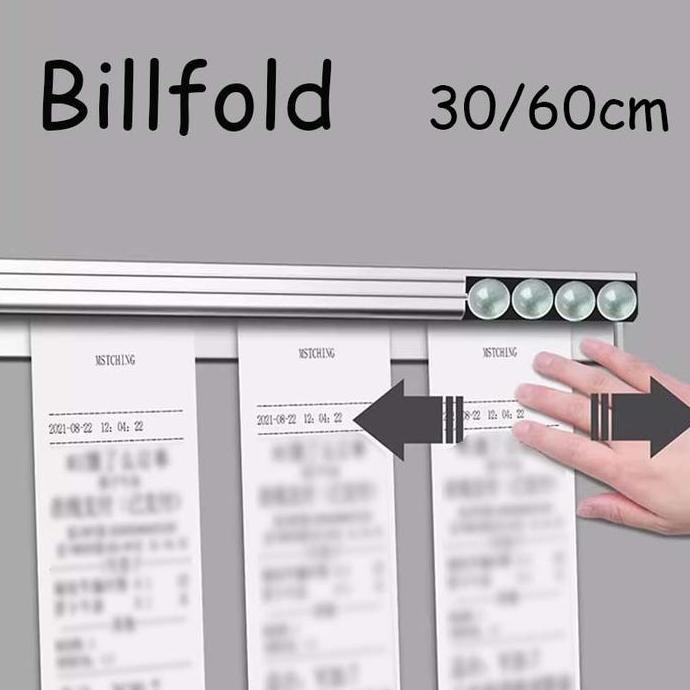 Jual Tab Grabber Aluminum Bill Holder Receipt Holder Bon Bill Receipt ...
