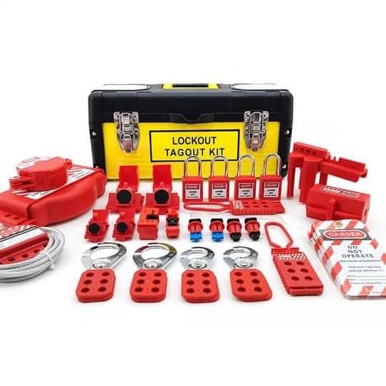 Jual Kualitas terbaik] Lockout Tagout Kit, Electrical Lock Out Tag Out ...