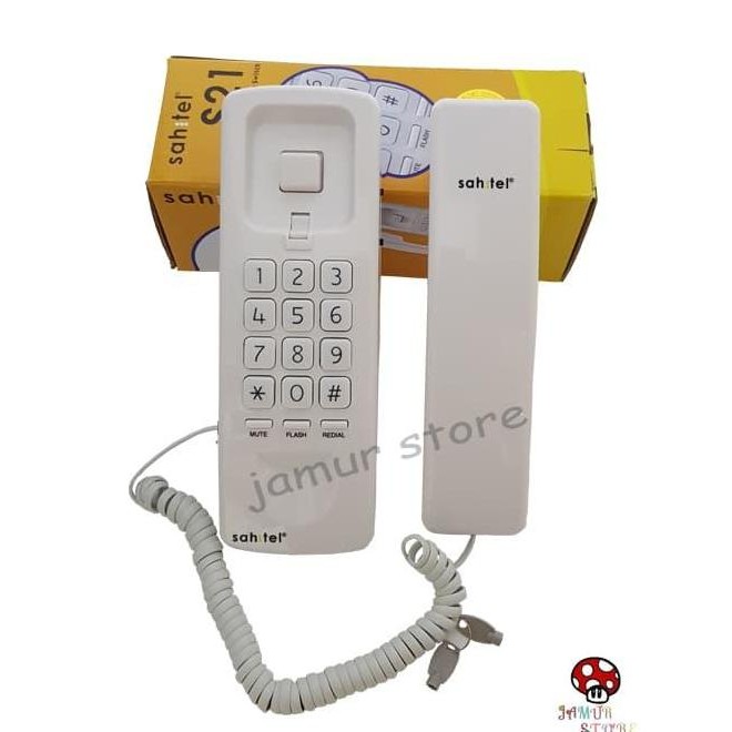 Jual Telepon Rumah / Telepon Kabel / Telepon Gantung Sahitel S21-White ...