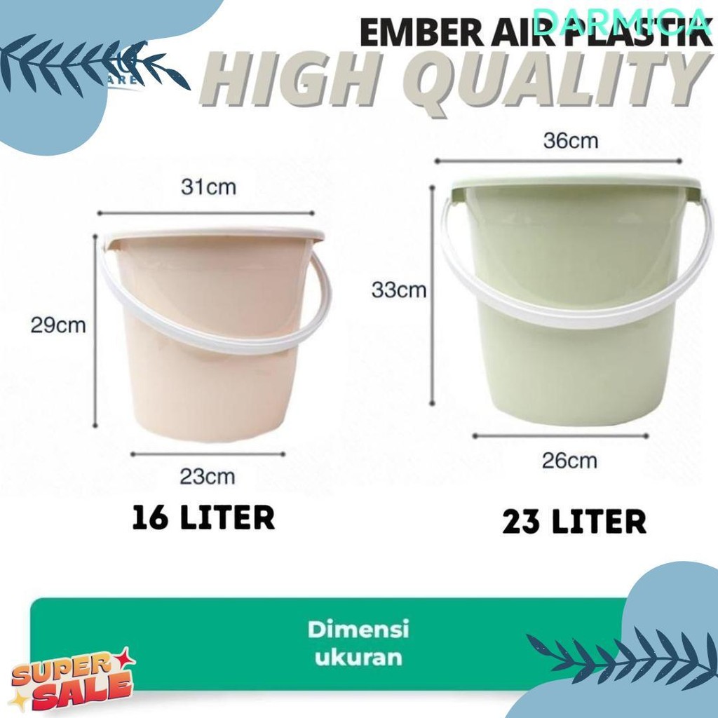 Jual Viral Nih Ember Air Plastik 16 Liter 802 Redhouse Ember Tanpa ...