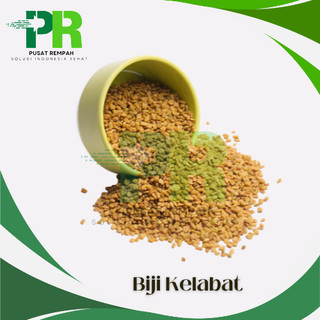 Jual 500g Halba Biji Kelabat Alami Fanugreek Seed Premium / Bumbu ...