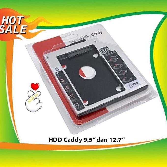 Jual (Expert) HDD CADDY TEBAL 9,5MM SATA / SSD CADDY 9,5 | Shopee Indonesia