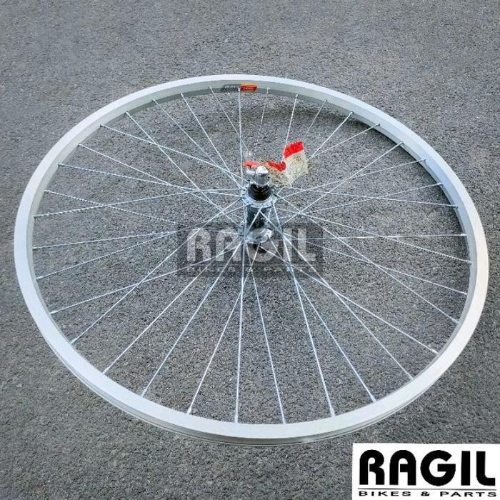 Jual Wheelset Sepeda 26 Araya Velg Rims Rim Vp21 Alloy Silver Hitam ...