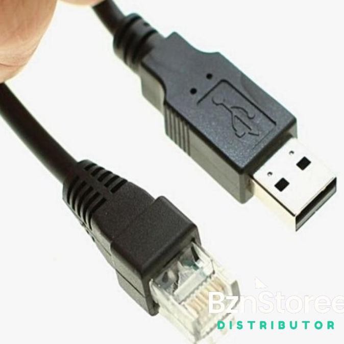 Jual +++++] CABLE CONSOLE USB TO RJ45 / KABEL BARCODE SCANNER /KABEL ...