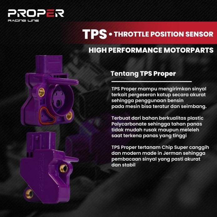 Jual ready SENSOR TPS PROPER RACING LINE STYLO VARIO 160 GENIO BEAT ...