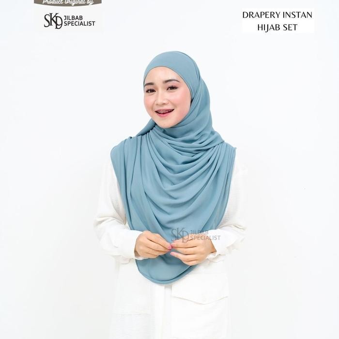 Jual Skd Jilbab Drapery Instan Hijab Set Malaysia | Shopee Indonesia
