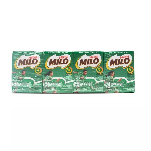 Jual MILO ACTIV-GO UHT 4 X 110 ML | Shopee Indonesia