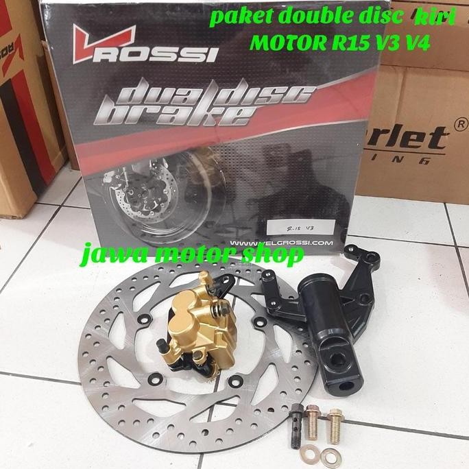 Jual tabung shock bottom shock kiri r15 v3 v4 untuk double disc kiri | Shopee Indonesia