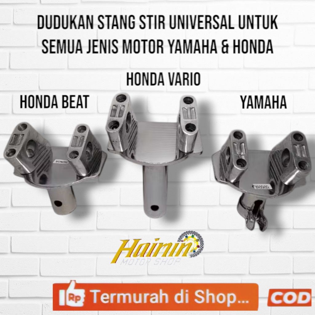Jual Adaptor Dudukan Stang Stir Trondol Stang Meja Stir Raiser Fatbar ...