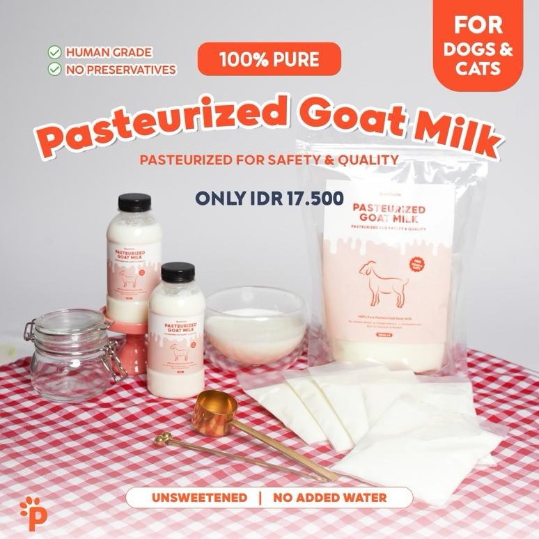 Jual Pawlovin - Pasteurized Goat Milk 200 ML & 500 ML / Susu Kambing Pasteurisasi Human Grade ...