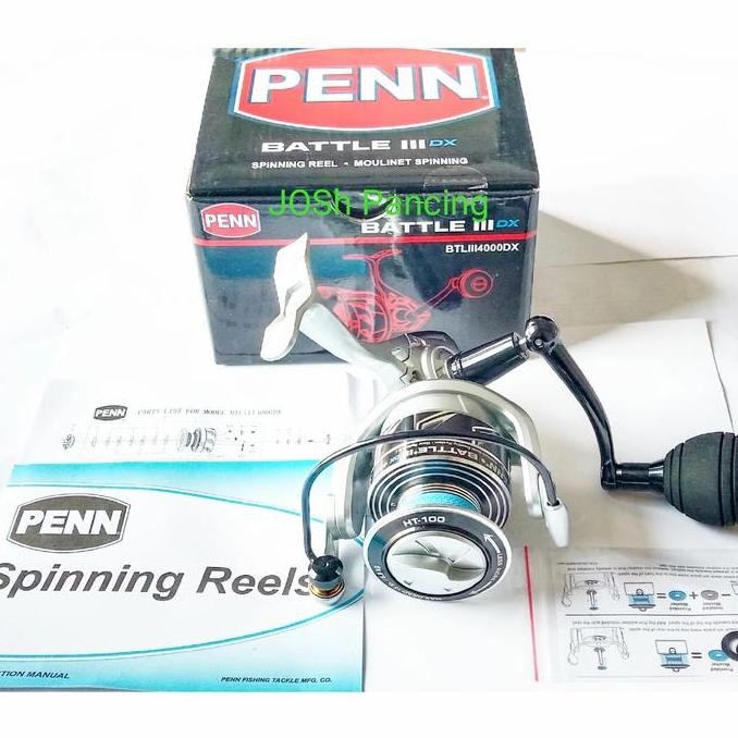 Jual Reel Penn Battle III DX 2500 3000 4000 6000 8000 Ori pen batle ...