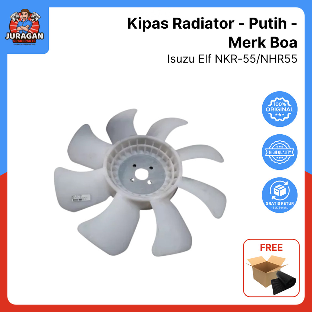 Jual Kipas Radiator Isuzu Elf Nhr55 / Nkr55 | Shopee Indonesia
