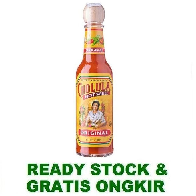 Jual Cholula Original Hot Sauce (Chili Sauce) 150ml | Shopee Indonesia