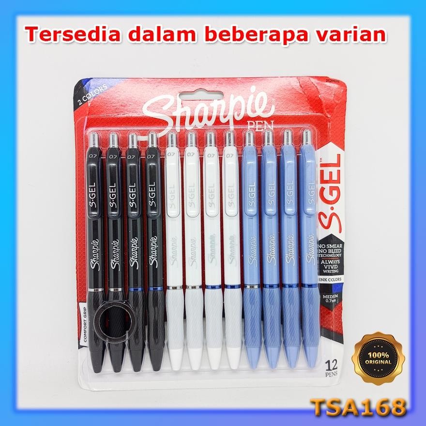 Jual SHARPIE S-Gel Gel Pens Medium Point 0.7 mm Ink Gel Pen - Super ...