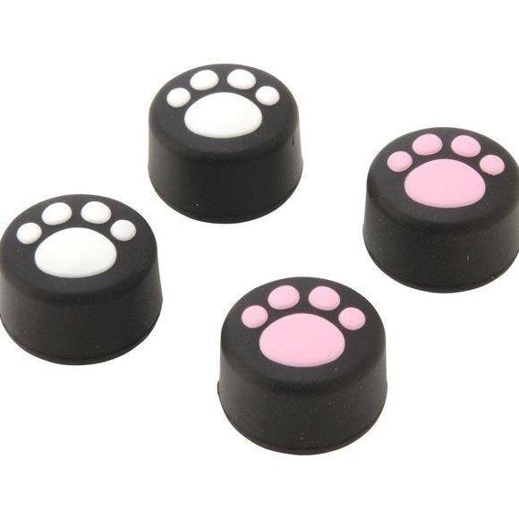 Jual PS4 Cyber Gadget Analog Stick Cover Nekonyan High Type - Black ...