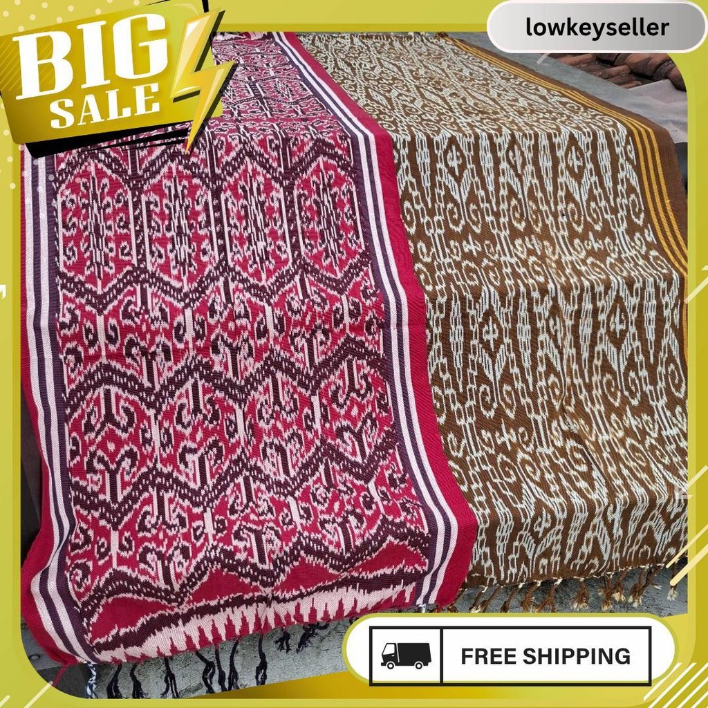 Jual Selendang Tenun Etnik Atbm 100% Original Slendang Tenun Ethnic ...