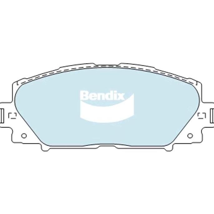 Jual Bendix Kampas Rem Depan Brakepad DB1820 MKT HD Toyota Yaris Tipe E ...