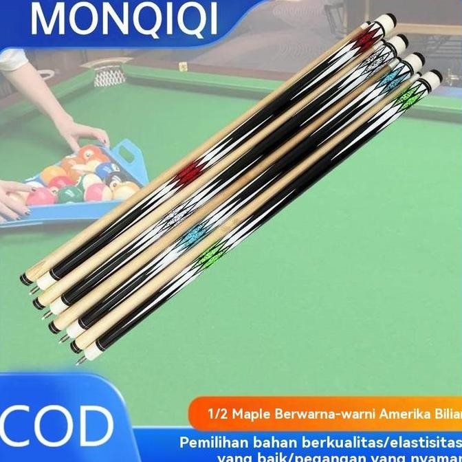 Jual Stik Billiard Kepala Besar Untuk Biliar 8-Bola Gaya China, Stik ...