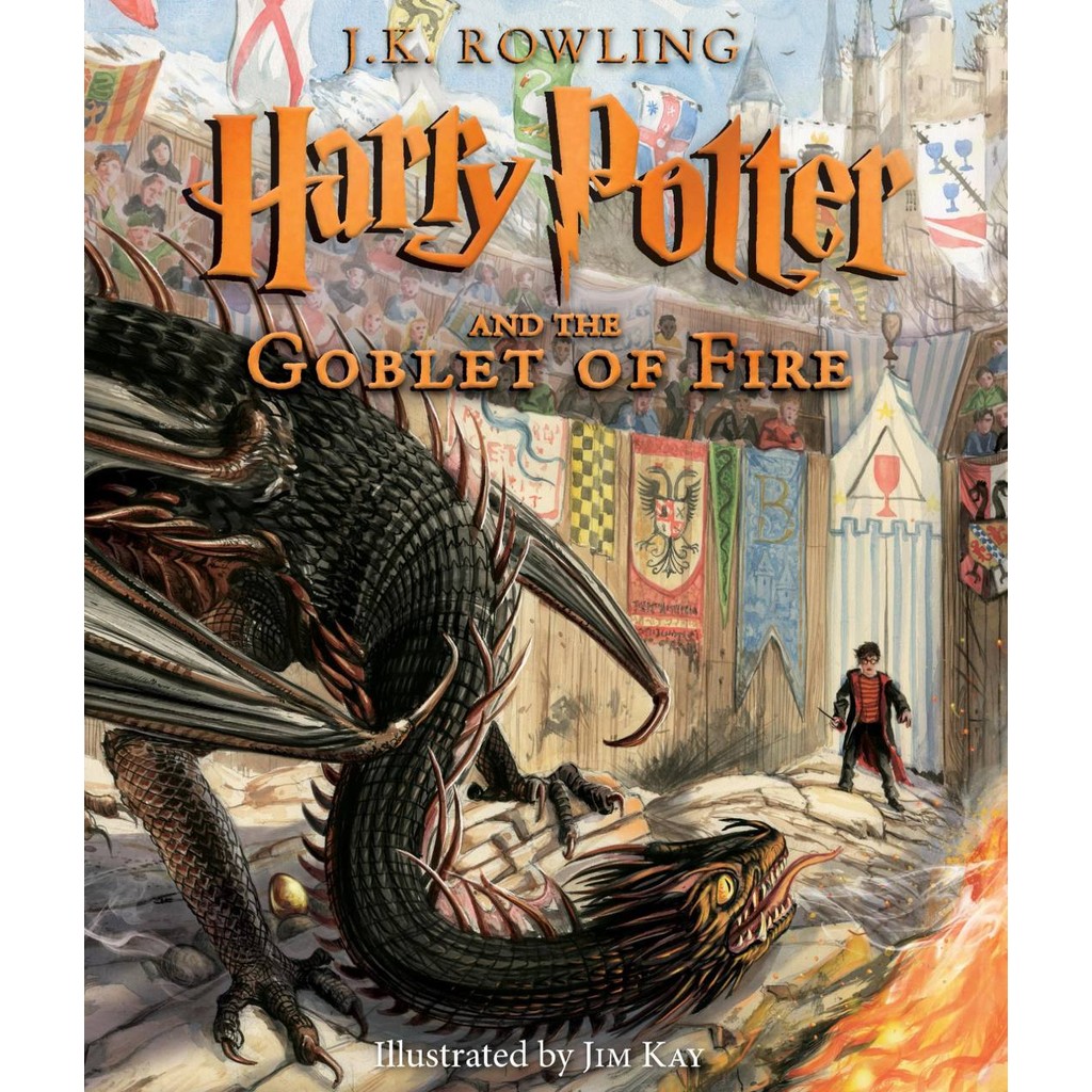 Jual HARRY POTTER ILLUSTRATED HARD COVER VERSION | Shopee Indonesia