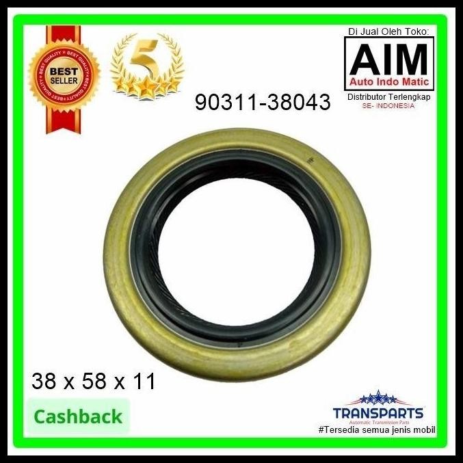 Jual BEST DEAL OIL SEAL TRANSMISI BELAKANG TOYOTA KIJANG HIACE 90311 ...