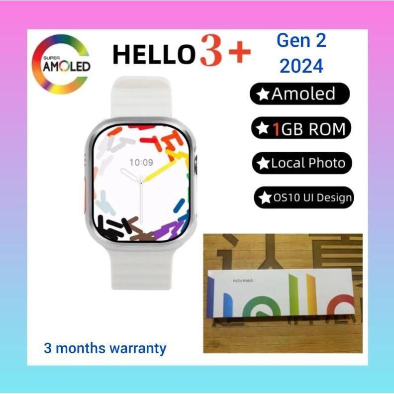 Jual Hello Watch 3 Plus 2024 Gen 2 Amoled 4gb Rom 2 04 Inch 49mm 450mah