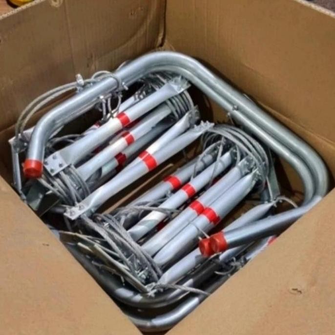 Jual Tangga Darurat Kebakaran Aluminium Gantung Jendela Fire Panjang ...