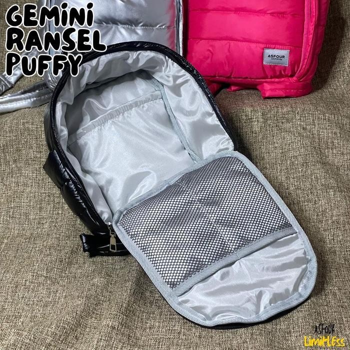 Jual LB Asfour - Ransel Mini Gemini Puffy Parasut Tas Wanita Backpack | Shopee Indonesia