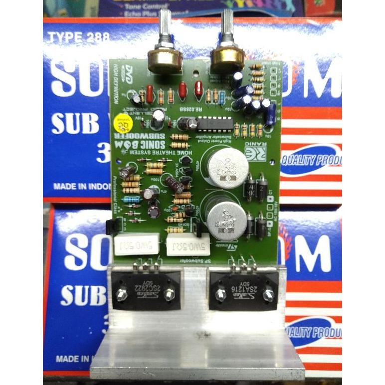 Jual Kit Aktif Subwoofer Sonic Boom 300W Dengan Volume & Frekuensi ...