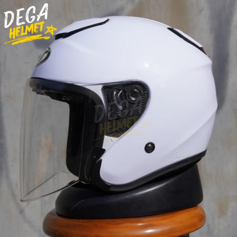 Jual Helm Half Face KYOTO Solid SNI Cewek Cowok Dewasa | Shopee Indonesia