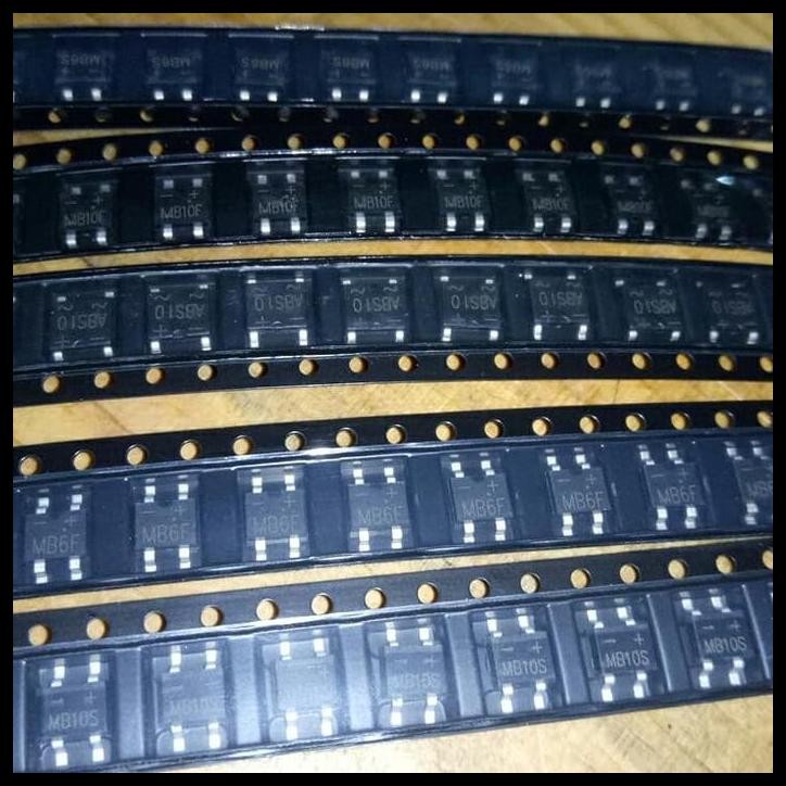Jual GRATIS ONGKIR 100PCS DIODA BRIDGE MB10F SMD | Shopee Indonesia