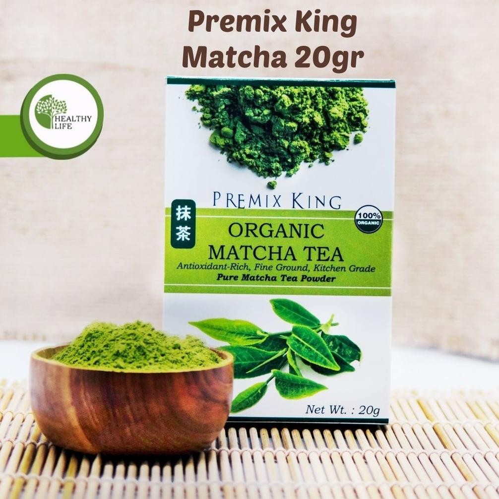 Jual Premix King - Organic Matcha Tea Powder / Bubuk Matcha Murni ...