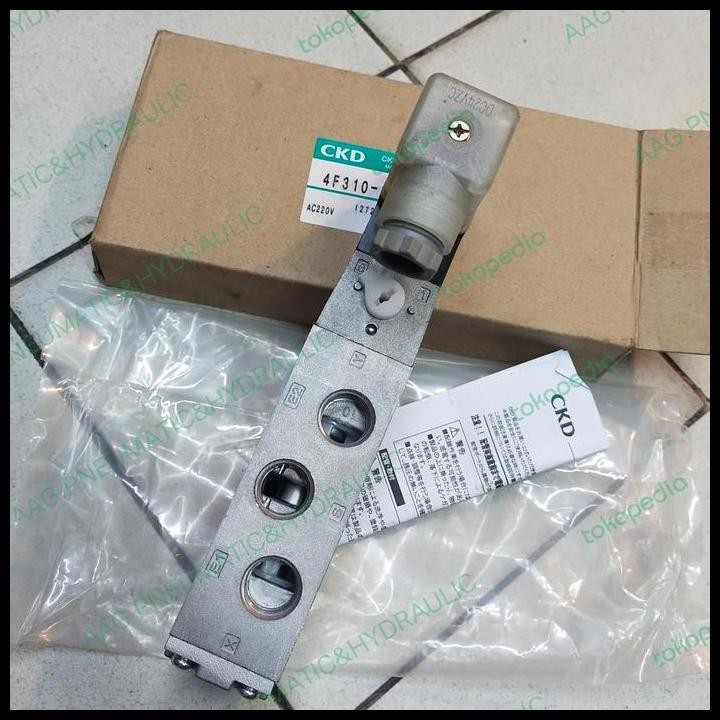 Jual HOT DEAL SOLENOID VALVE CKD 4F310 10 L DC24V 3/8" ! | Shopee Indonesia