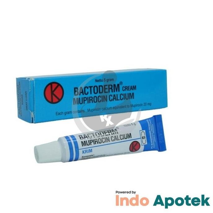 Jual BACTODERM 20MG CREAM 5 GR /MUPIROCIN/INFEKSI KULIT/GATAL/BISUL ...