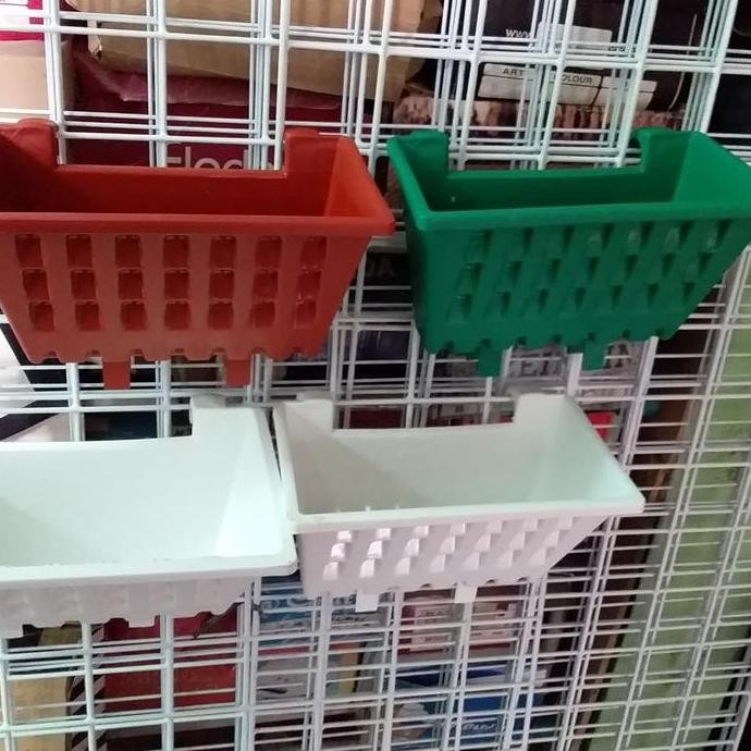 Jual Pot Argo Tempel Dinding Besi Teralis Ram Tanaman Putih MURAH KS ...