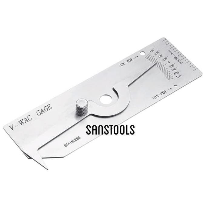 Jual V-Wac gage welding gauge single weld Vwac alat ukur ujung las ...