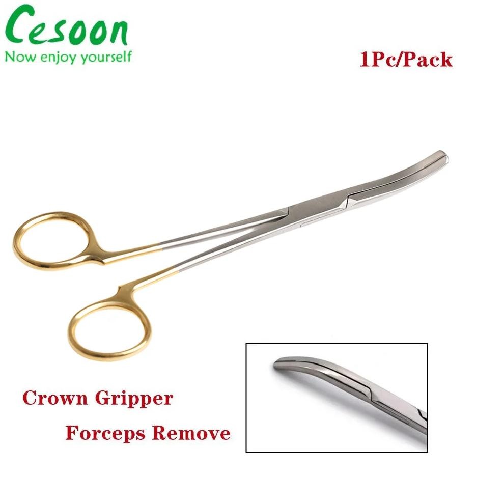 Jual Dental Crown Remover Gripper Forceps Temporary Teeth Removing ...