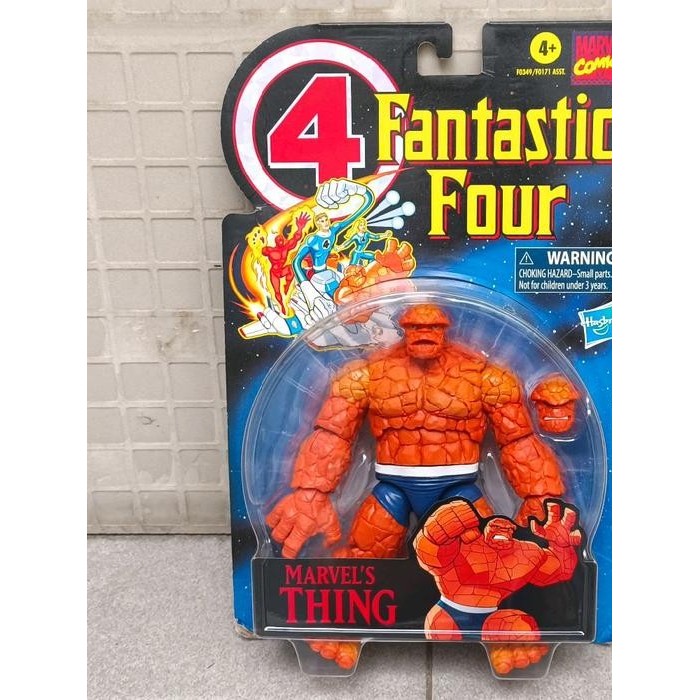 Jual HASBRO MARVEL LEGENDS RETRO THE THING BEN GRIMM FANTASTIC FOUR 4 ...